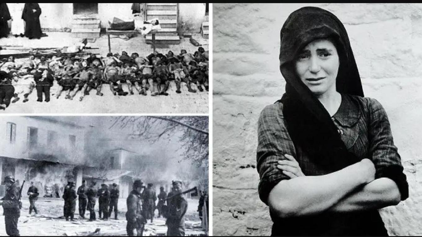 Σαν σήμερα 10 Ιουνίου 1944, η σφαγή στο Δίστομο, το πιο απάνθρωπο και ...