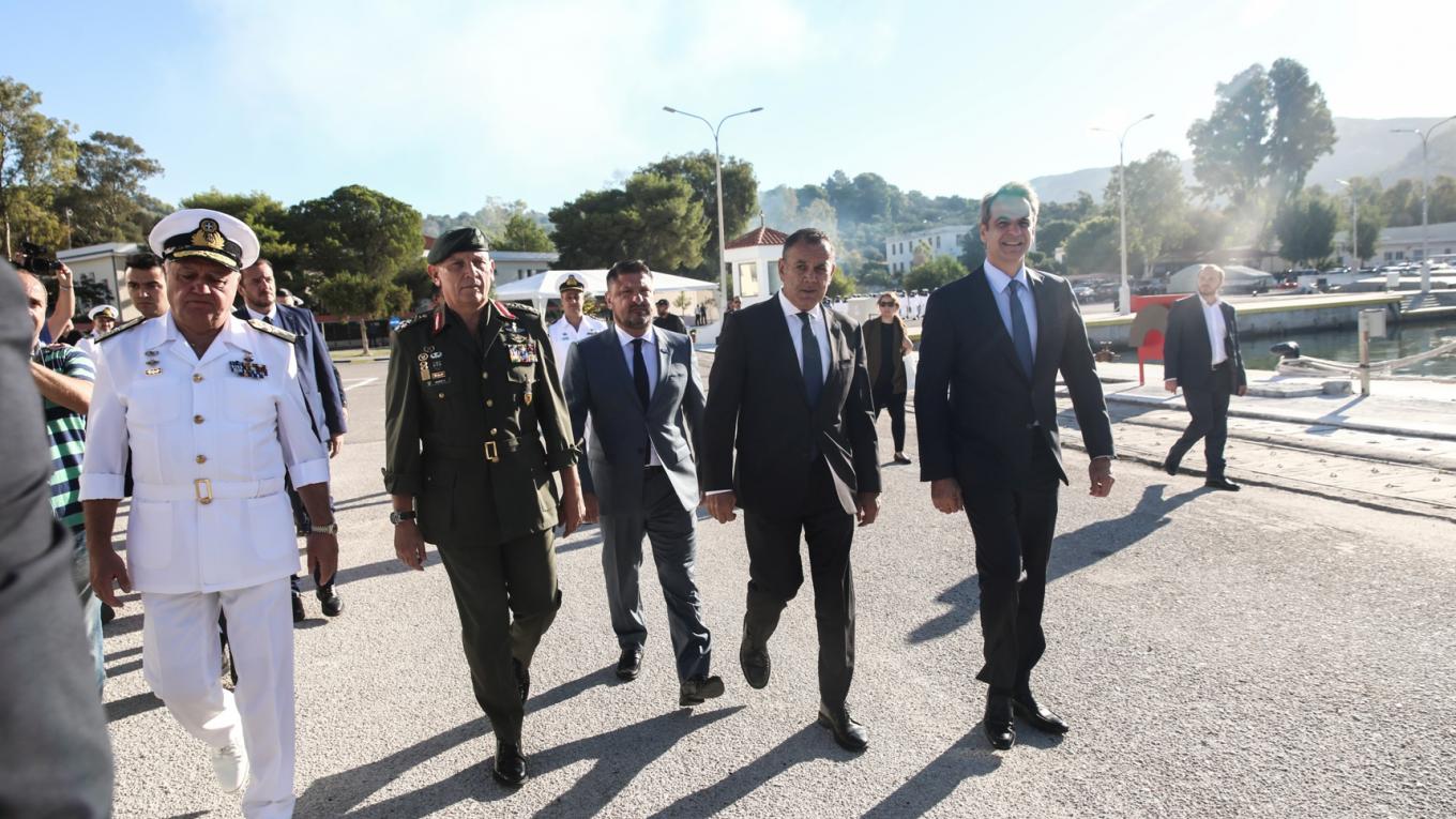 Κυρ. Μητσοτάκης: Τα σύνορά μας έχουν χρώμα γαλάζιο κι όχι γκρίζο ...
